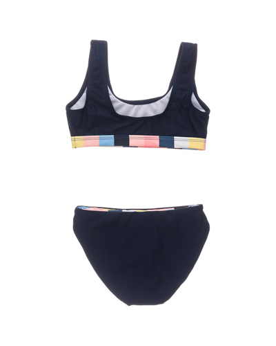 Snapper Rock Kids' Little Girl's & Girl's Two-piece Opti Stripe Bikini ...