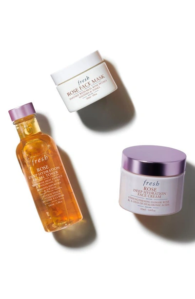 Fresh Rose Deep Hydration Skin Care Gift Set Usd $96 Value | ModeSens