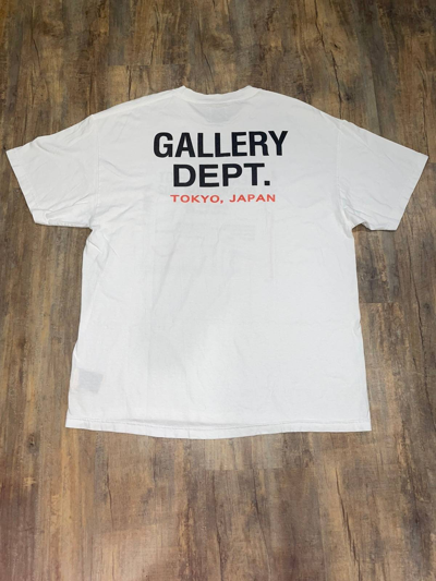 Pre-owned Gallery Dept. Tokyo Souvenir Logo Beautiful Riot Tee In White | ModeSens