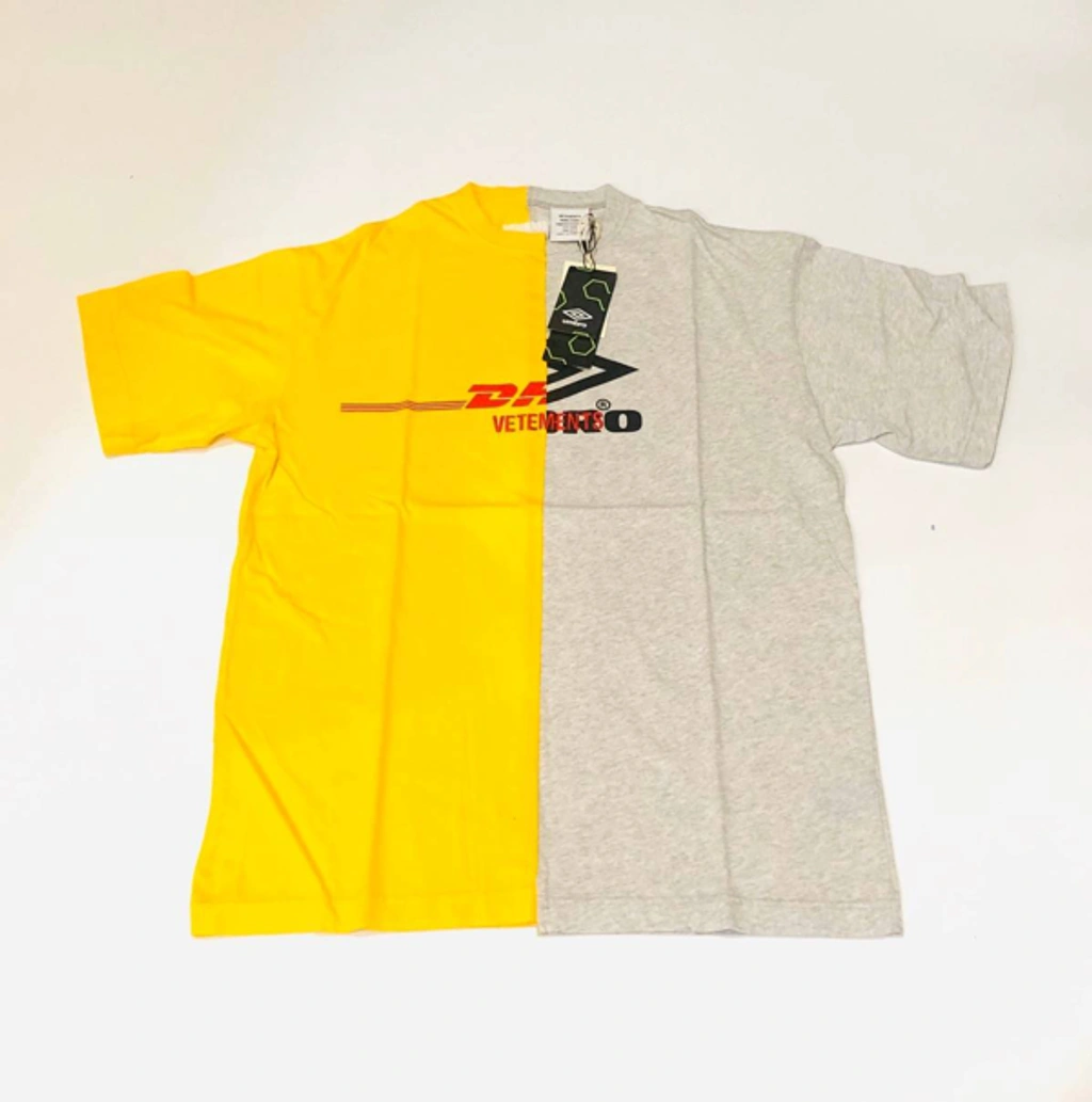 Pre owned Dhl X Umbro Vetements Dhl Umbro Hong Kong Exclusive Tee In Multicolor ModeSens