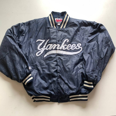 Pre-owned Mlb X New York Yankees Vintage Y2k New York Yankees Bomber ...