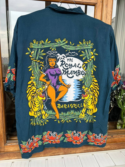 Pre-owned Mambo X Vintage Mambo Shirt The Royal Mambo Tiger And Sexy ...