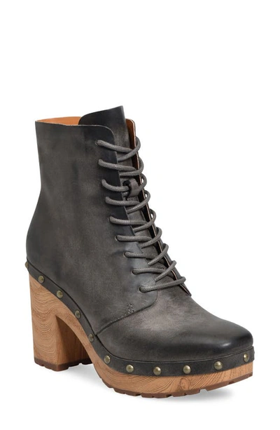 Kork-ease Sherborn Platform Bootie In Dark Grey | ModeSens Kork-ease Sherborn Platform Bootie In Dark Grey | ModeSens