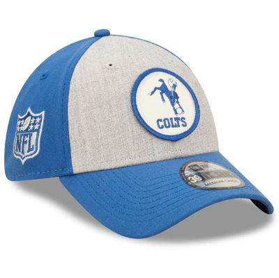 New Era Heathered Gray/royal Indianapolis Colts 2022 Sideline 39thirty ...