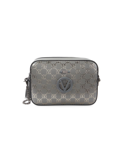 Valentino By Mario Valentino Women's Babette Monogram Leather Crossbody ...