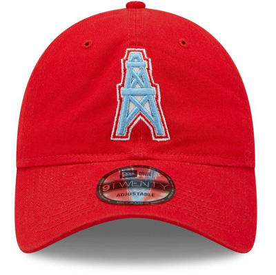 New Era Red Houston Oilers Core Classic 2.0 Historic Logo 9twenty ...