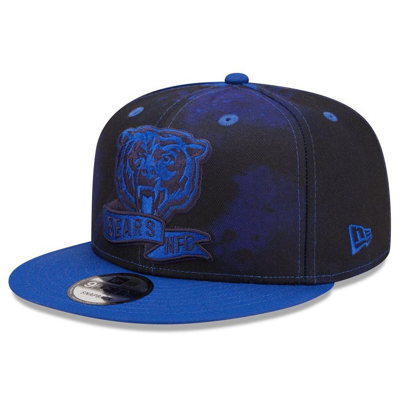 New Era Navy Chicago Bears Ink Dye Tonal 2022 Sideline 9fifty Snapback ...