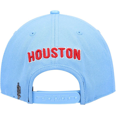 Pro Standard Light Blue Houston Oilers Logo Ii Snapback Hat | ModeSens