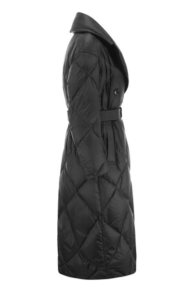 's Max Mara Trecoat - Drip-proof Canvas Coat In Black | ModeSens