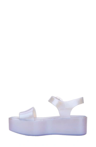 Melissa Women's Mar Platform Sandals In Pearly Blue | ModeSens
