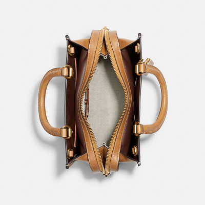 Coach X Koki, Rogue 25 In Original Natural Leather With Daisy In Brass ...