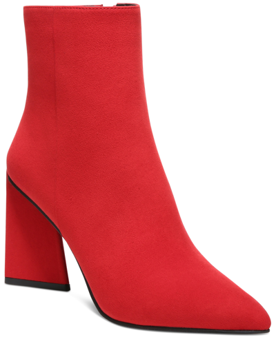 Bar Iii Women's Asya Flared Booties, Created For Macy's Women's Shoes ...