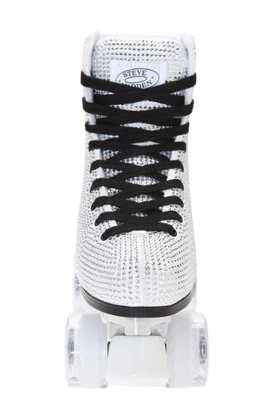Steve Madden Sk8r Roller Skates In Clear Rhinestone | ModeSens