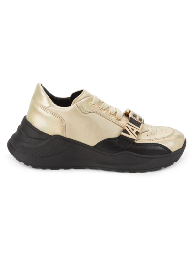Valentino By Mario Valentino Women's Sheila Leather Chunky Sneakers In ...