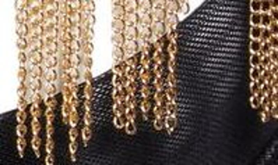 Bluebella Aurora Open Cup Underwire Bra In Black Gold | ModeSens