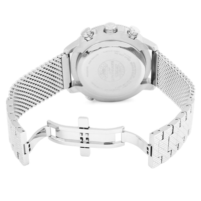 Pre-owned Citizen Promaster Navihawk A-t Chrono Jy8030-83e Stainless ...