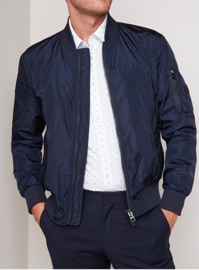 Pre-owned Hugo Boss Iconic Cult College Bomber Blouson Jacket Pilot's ...