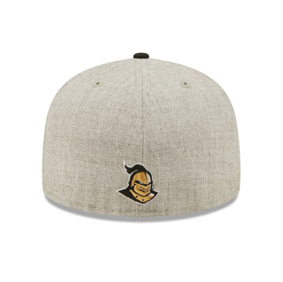 New Era Heather Gray/black Ucf Knights Patch 59fifty Fitted Hat | ModeSens