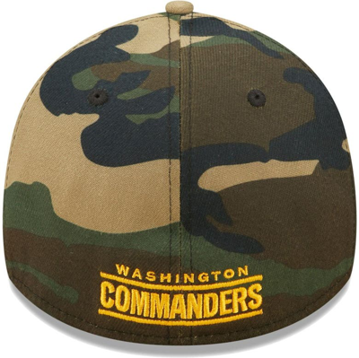 New Era Camo Washington Commanders Logo 39thirty Flex Hat | ModeSens