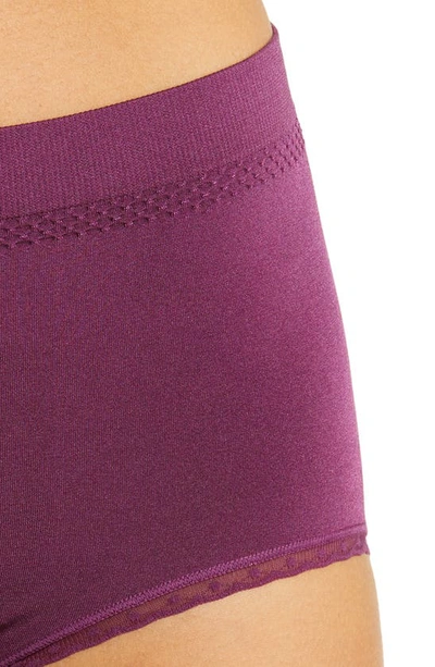 Wacoal B.smooth Lace Seamless Briefs In Pickled Beet | ModeSens
