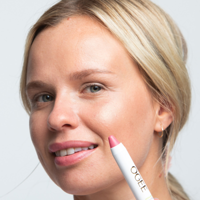 Ogee Tinted Sculpted Lip Oil In Camellia | ModeSens