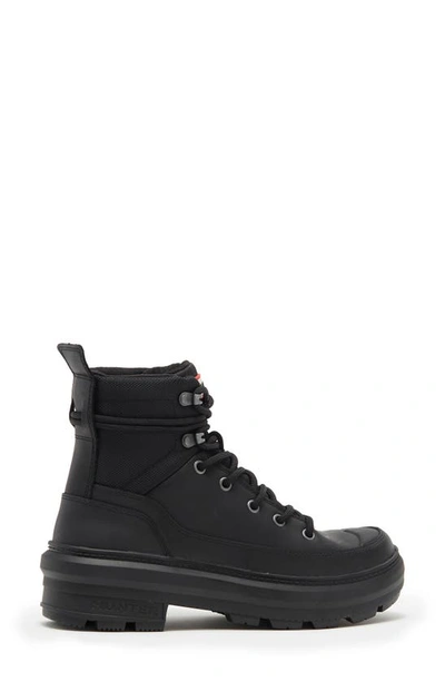 Hunter Rebel Explorer 55mm Commando Boots In 黑色 | ModeSens