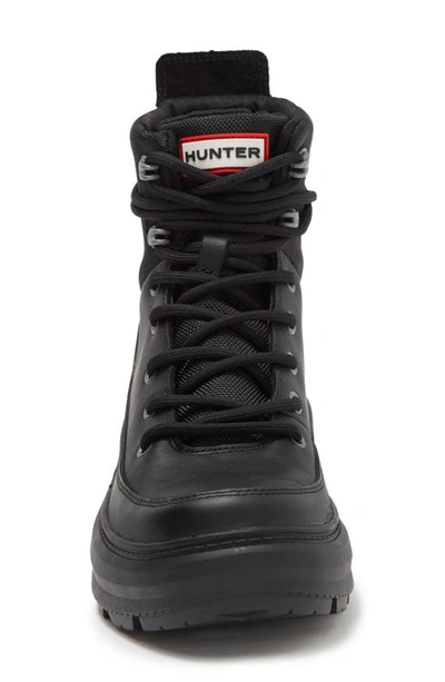 Hunter Rebel Explorer 55mm Commando Boots In 黑色 | ModeSens