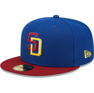 New Era Royal/red San Diego Padres Alternate Logo Primary Jewel Gold ...