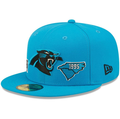 New Era Blue Carolina Panthers Identity 59fifty Fitted Hat | ModeSens