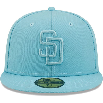 New Era Light Blue San Diego Padres Color Pack 59fifty Fitted Hat ...