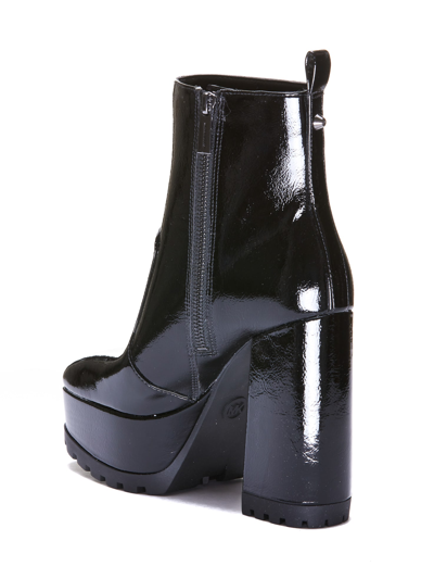 Michael Michael Kors Enya Platform Bootie In Black | ModeSens