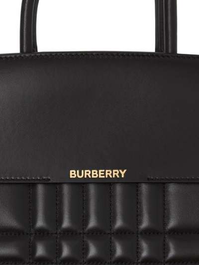 Burberry Medium Catherine Tote Bag In Black | ModeSens