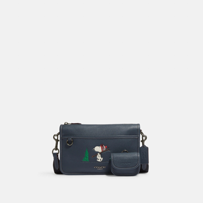 Coach Outlet Coach X Peanuts Heritage Convertible Crossbody With Snoopy ...