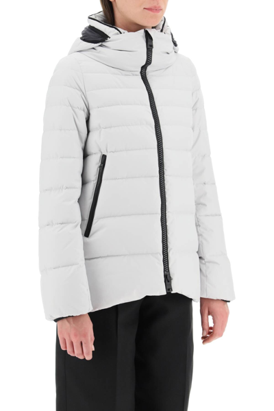 Herno Laminar Infinium Windstopper Gore-tex Short Down Jacket In Grey | ModeSens