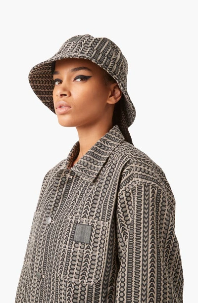 Marc Jacobs The Monogram Bucket Hat In Beige Multi | ModeSens
