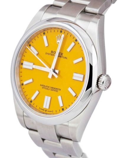 Rolex Oyster Perpetual 41mm In Yellow | ModeSens
