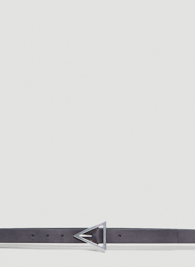 Bottega Veneta Triangle Belt In Black | ModeSens