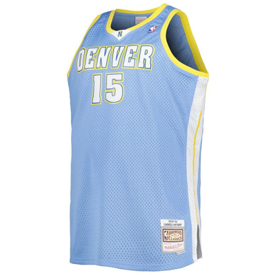 Mitchell And Ness Carmelo Anthony Powder Blue Denver Nuggets Big And Tall