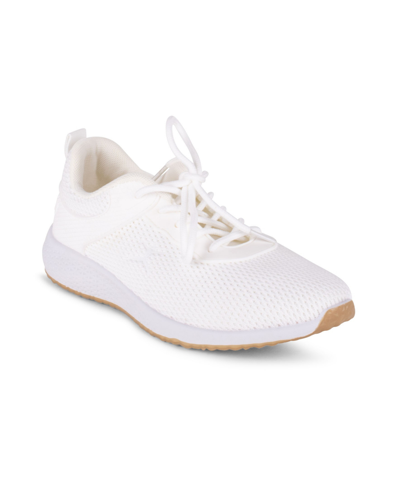 Danskin Women's Praise Textured Sneaker Women's Shoes In White | ModeSens