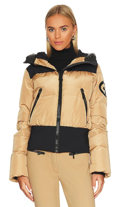 Goldbergh Reese Puffer Jacket In Latte | ModeSens