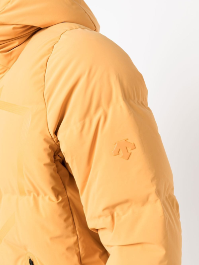 Descente Down-filled Padded Jacket In 黄色 | ModeSens