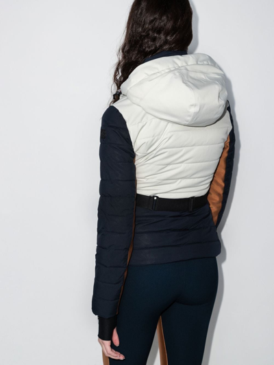 Erin Snow + Net Sustain Kat Ii Hooded Belted Color-block Recycled-eco ...