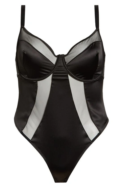 Oh La La Cheri Women's Plus Size Royale Unlined Underwire Teddy With ...