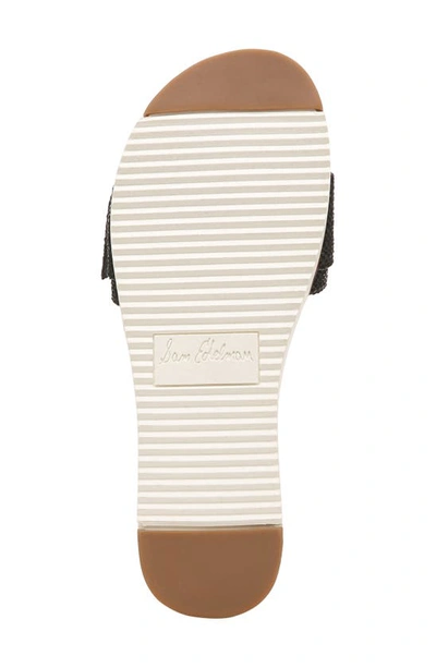 Sam Edelman Ariane Platform Slide Sandal In Black | ModeSens