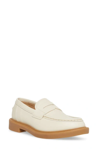 Blondo Halo Waterproof Loafer In Bone Leather | ModeSens