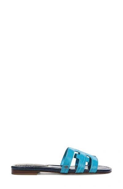 Sam Edelman Bay Cutout Slide Sandal In Blue | ModeSens