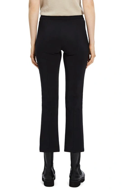 Theory Slim Cropped Scuba Kick Pants In Black | ModeSens