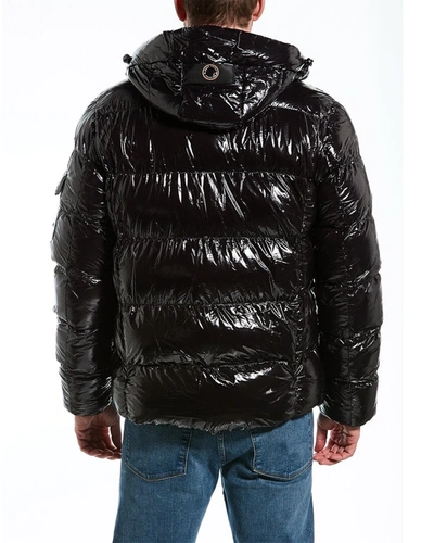 Point Zero Liquid Shine Puffer Jacket In Black | ModeSens