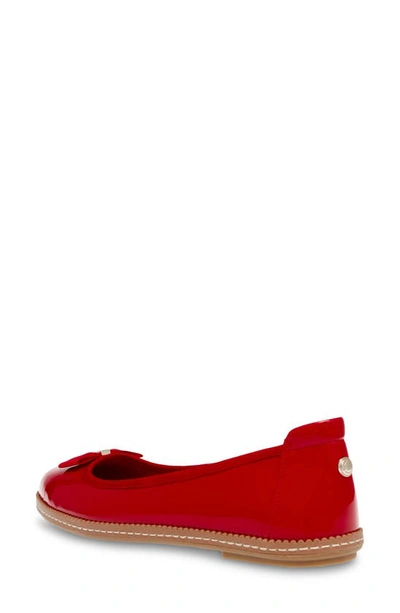 Anne Klein Ember Flat In Red | ModeSens