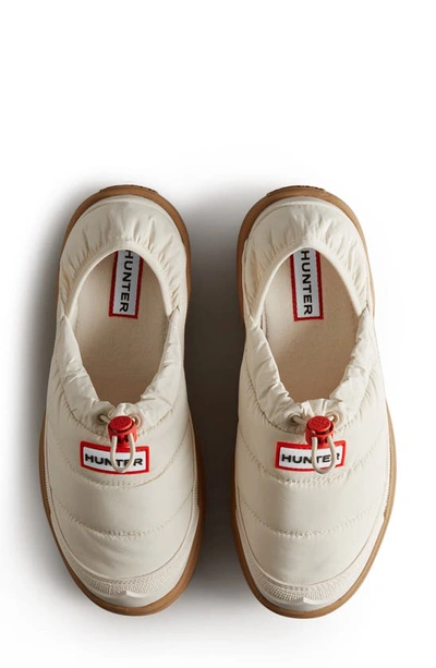 Hunter Waterproof Convertible Indoor/outdoor Slipper In White Willow ...